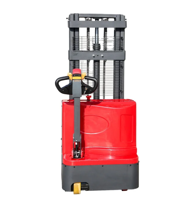 1.5 Ton 3500mm Lifting Height Full Electric Self Lifter Pallet Stacker ...