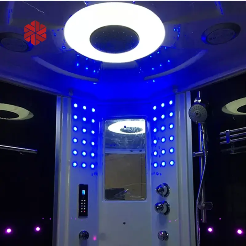 Luxury Shower Steams With Tv Enclosed Hydromassage Whirlpool Bath