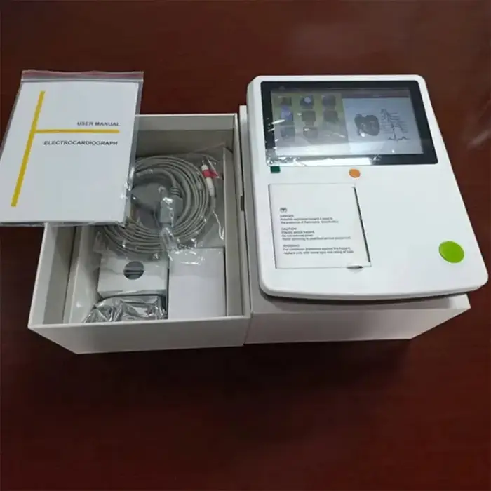 Medical Equipment 3 channel touch screen ECG machine - Afrimart Online