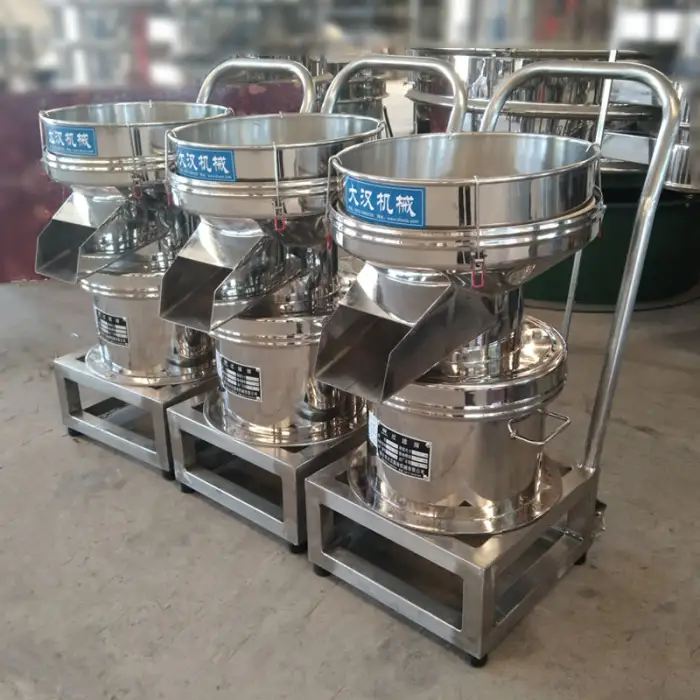 450 Type Stainless Steel Fine Powder Vibro Shifter Machine Filter ...