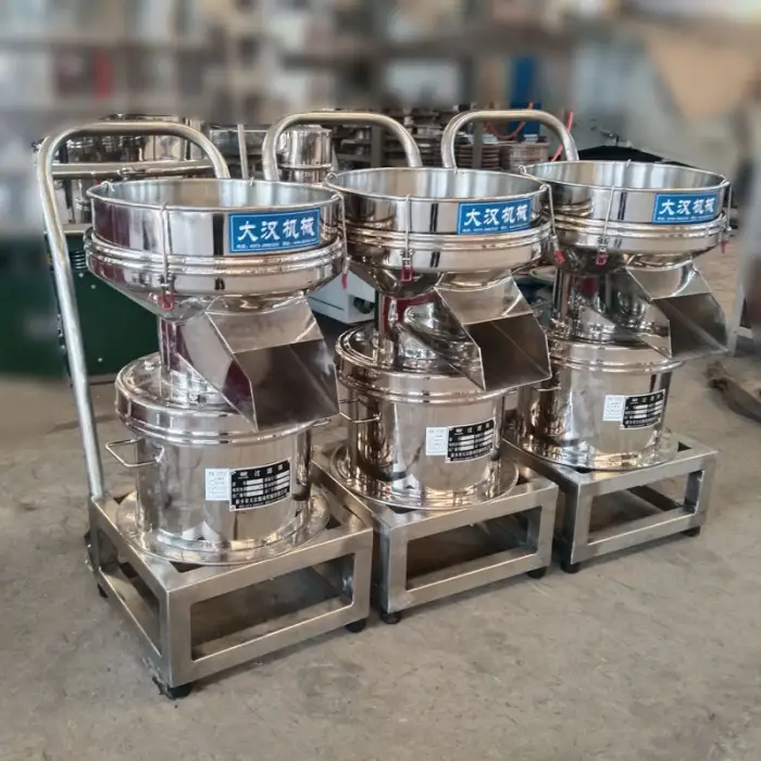 450 Type Stainless Steel Fine Powder Vibro Shifter Machine Filter ...