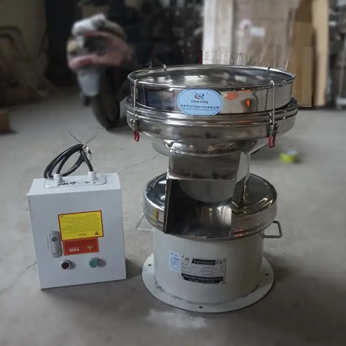 450 Type Stainless Steel Fine Powder Vibro Shifter Machine Filter ...