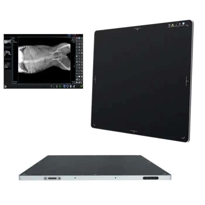 Flat Panel Detector X Ray Detector Wireless Digital for Hospital Clinic ...