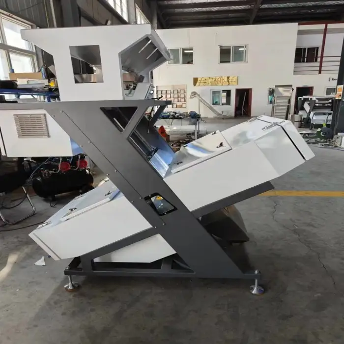 M96 Rice Color Sorter Coffee Beans Peanut Sesame Color Separate Machine ...