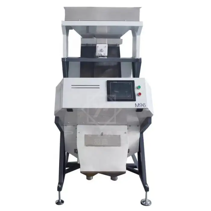 M96 Rice Color Sorter Coffee Beans Peanut Sesame Color Separate Machine ...