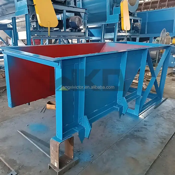 Mineral Small Processing Capacity Chute Vibrating Feeder Vibratory ...