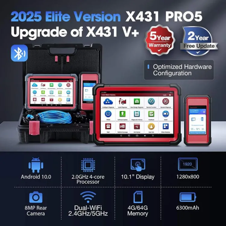 Launch X431 PRO 5 Obd2 Ecu Tuning ECU Programming Programmer Car ...