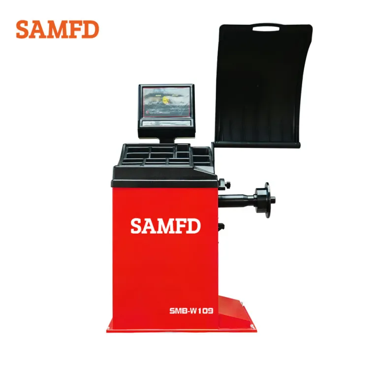 SAMFD a Full Set of Car Lift 3d Wheel Alignment Tire Changer Machine ...