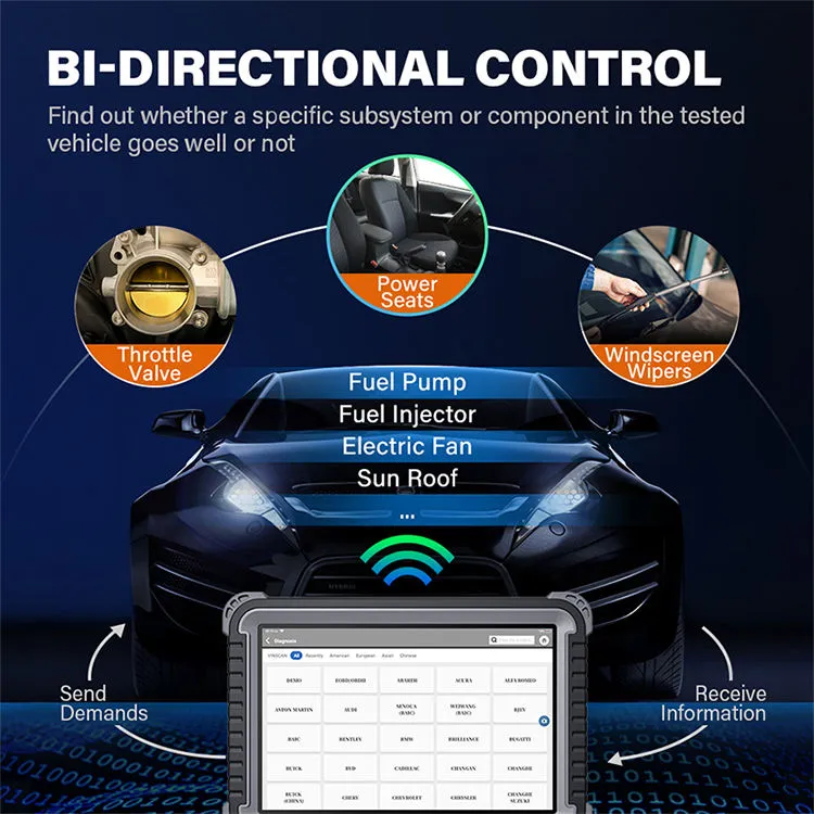 TOPDON Phoenix Plus Automotive Ecu Coding Obd2 Wifi Diagnostic Tool ...