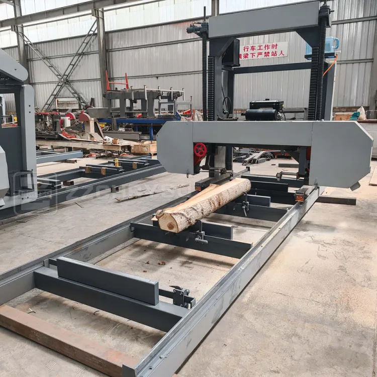 Gasoline or Diesel Engine Wood Saw Machines Log Wood Cutting Log Timber ...