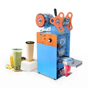 Commercial Sealing Machine Milk Tea Cup Sealing Paper Plastic Dual ...
