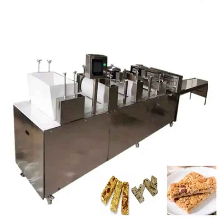Bar Making Production Line Protein Cereal Bar Machine For Food ...